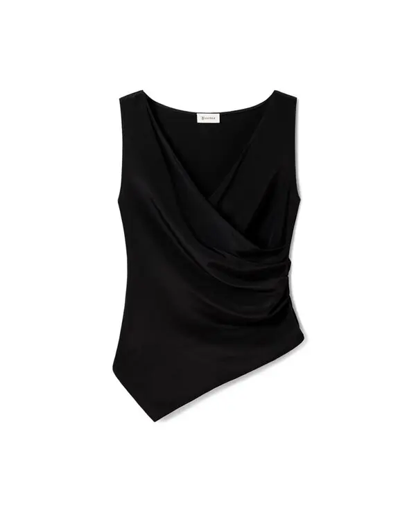 Lilysilk Elise V-neck Silk Crepe Top