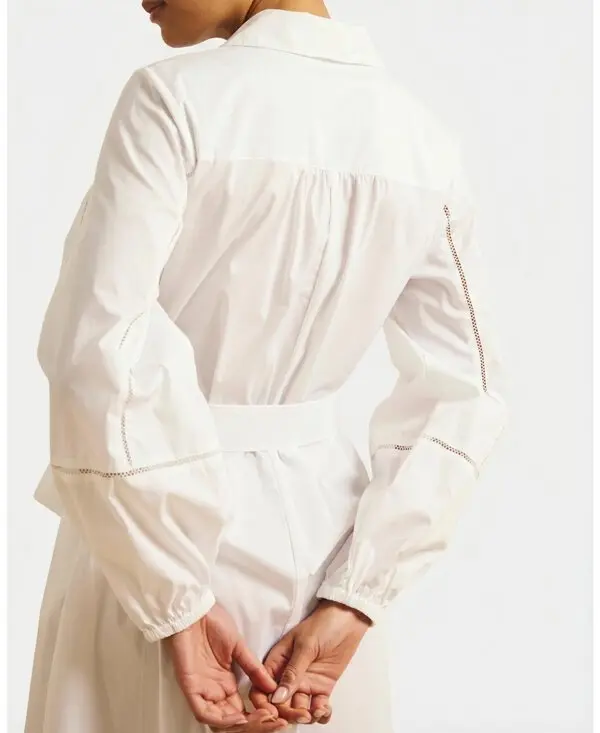 Universal Standard Plus Claire Stretch Poplin Shirtdress