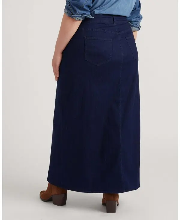 Universal Standard Maxi Denim Skirt