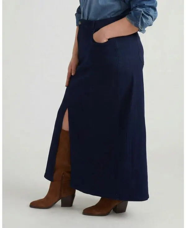 Universal Standard Maxi Denim Skirt