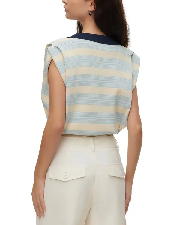 Vero Moda Sleeveless Polo Neck Pullover Sweater