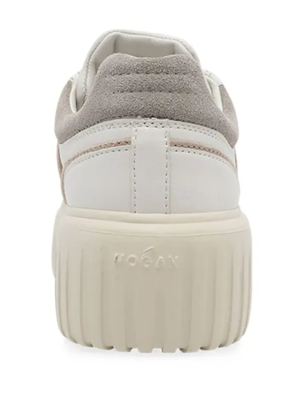 Hogan H-stripes Leather Sneakers