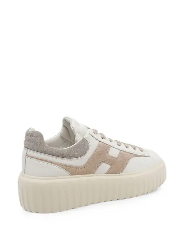 Hogan H-stripes Leather Sneakers