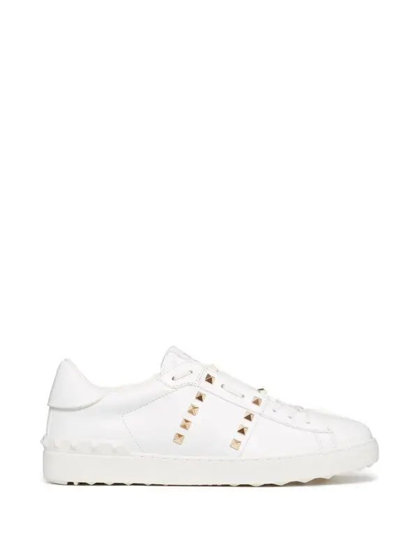 Valentino Garavani Rockstud Untitled Leather Sneakers