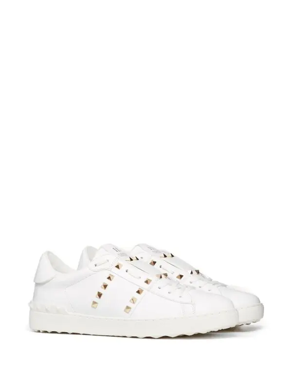 Valentino Garavani Rockstud Untitled Leather Sneakers