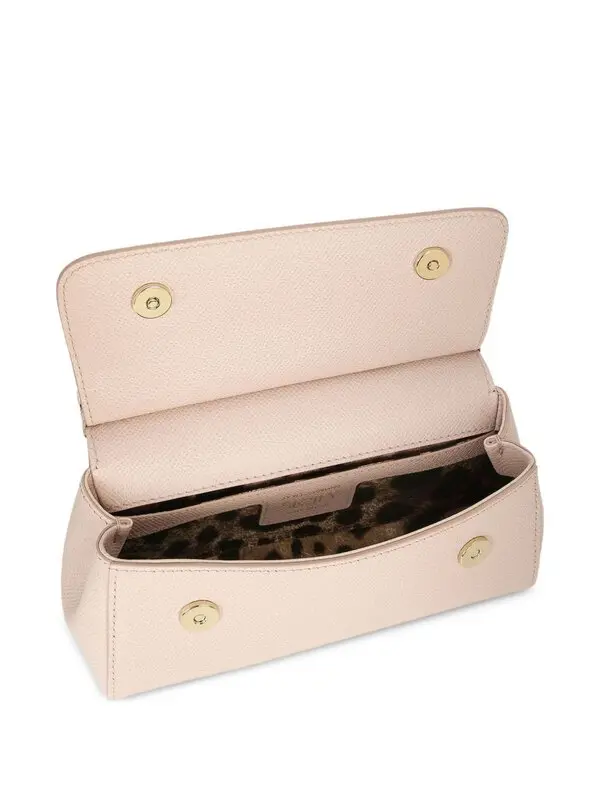 Dolce & Gabbana Sicily Small Leather Handbag