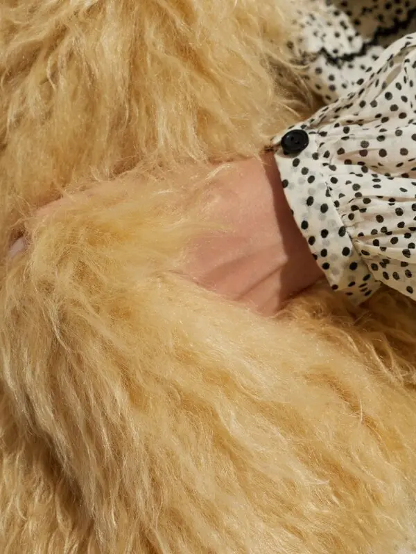 Isabel Marant Étoile Florana Faux Fur Vest - Yellow