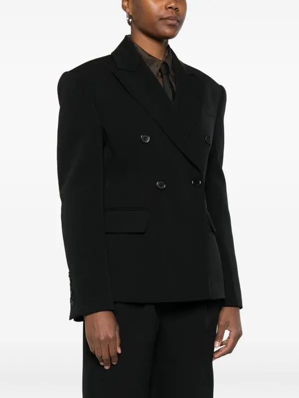 THE FRANKIE SHOP Doyer Double-breasted Blazer Jacket