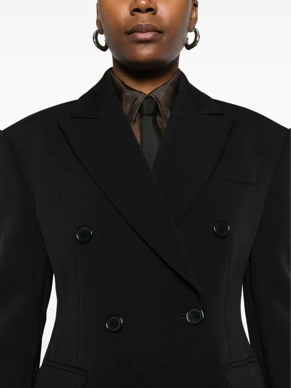 THE FRANKIE SHOP Doyer Double-breasted Blazer Jacket