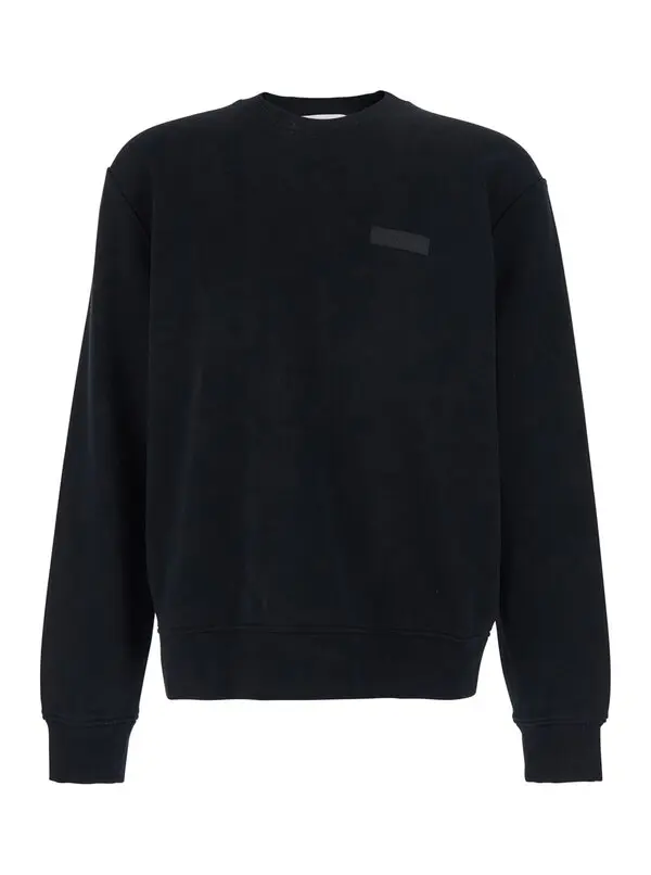Givenchy Cotton Logo Patch Sweatshirt - Black