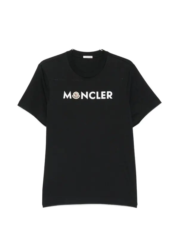 Moncler Cotton Short-sleeve T-shirt - Navy