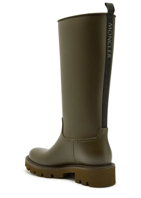 Moncler Kickstream High Rubber Wellington Boots