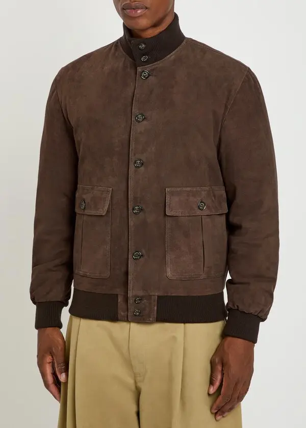 VALSTAR Ino Padded Suede Jacket
