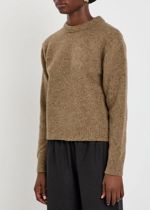 RÓHE Mouliné-knit Wool-blend Jumper