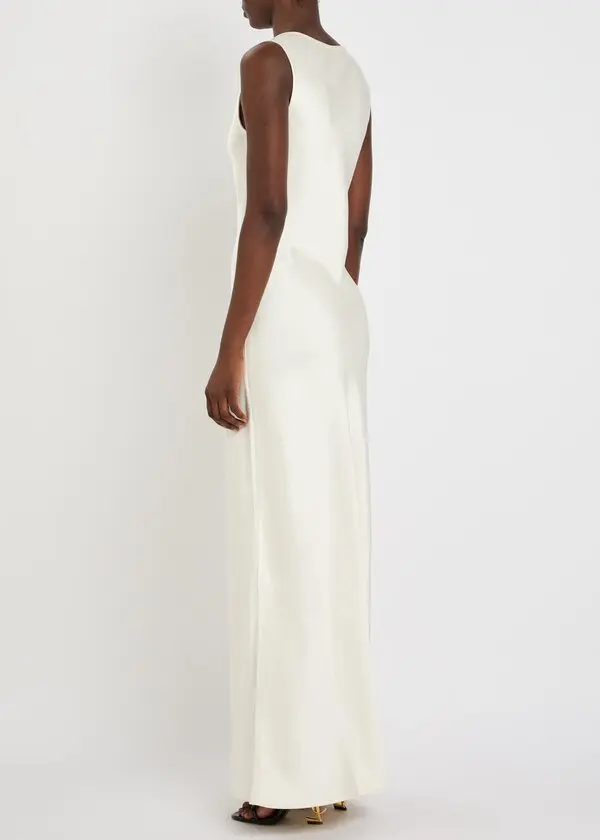RÓHE Satin Maxi Dress