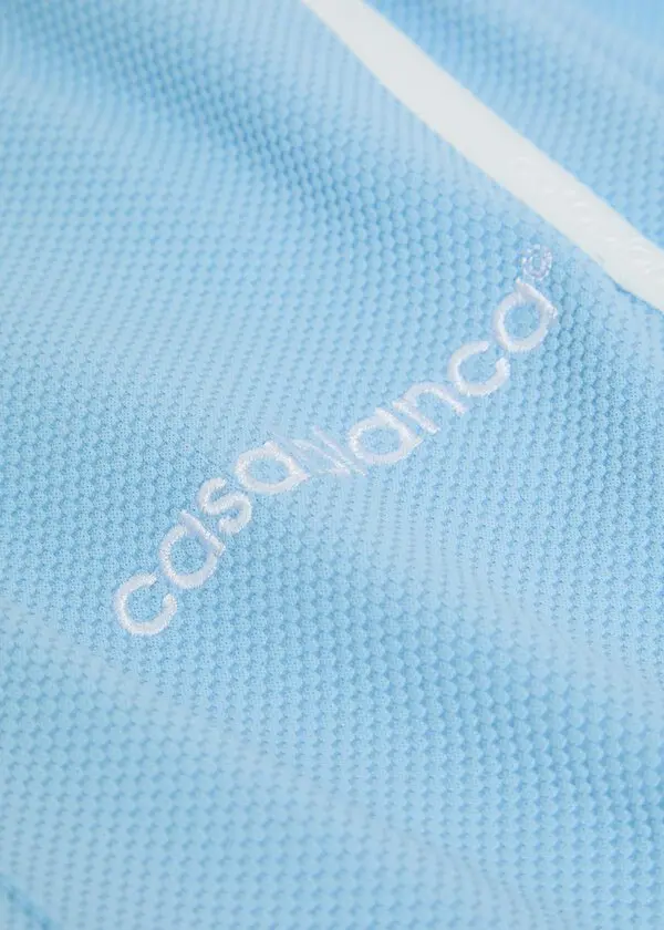 Casablanca Logo-embroidered Piqué Woven Track Pants