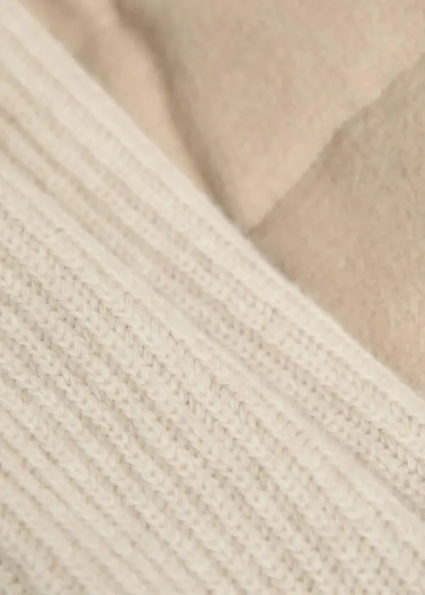 Herno Padded Ribbed-knit Jacket