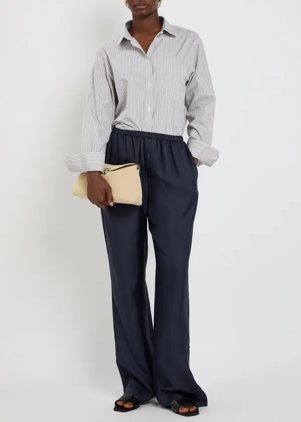 RÓHE Striped Cotton Shirt