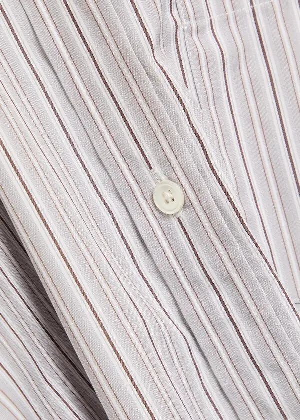 RÓHE Striped Cotton Shirt