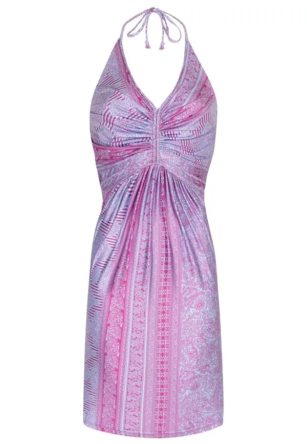 CHIC BY LIRETTE Short Halter Dress Guna