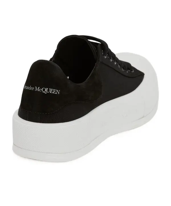 Alexander McQueen Tread Slick Lace-up Sneakers