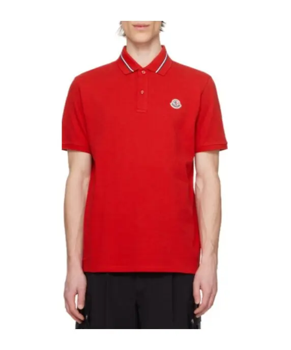 Moncler Logo-patch Polo Shirt