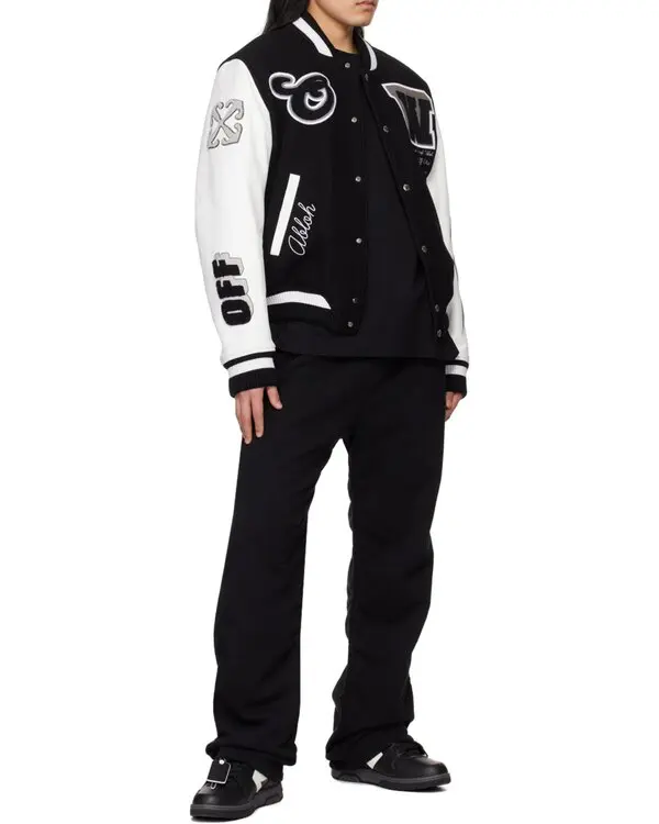 Off-White Tattoo Arrow Motif Crewneck T-shirt