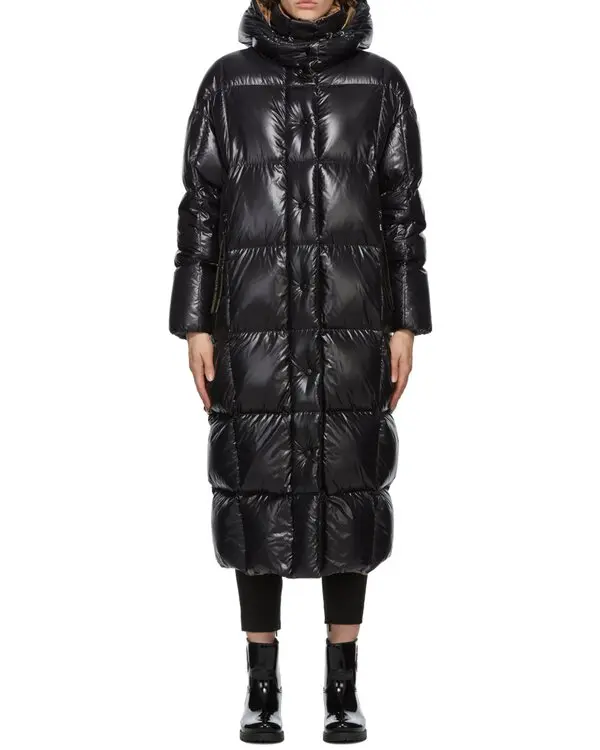 Moncler Parnaiba Hooded Long Down Jacket