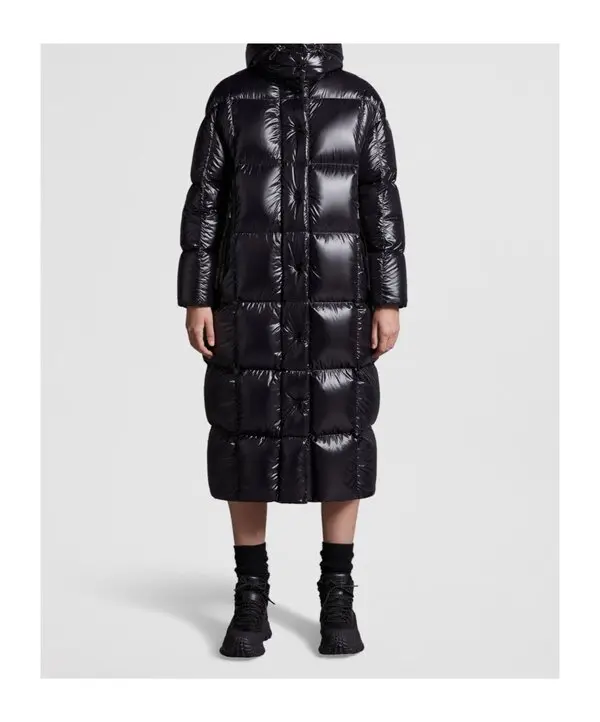 Moncler Parnaiba Hooded Long Down Jacket