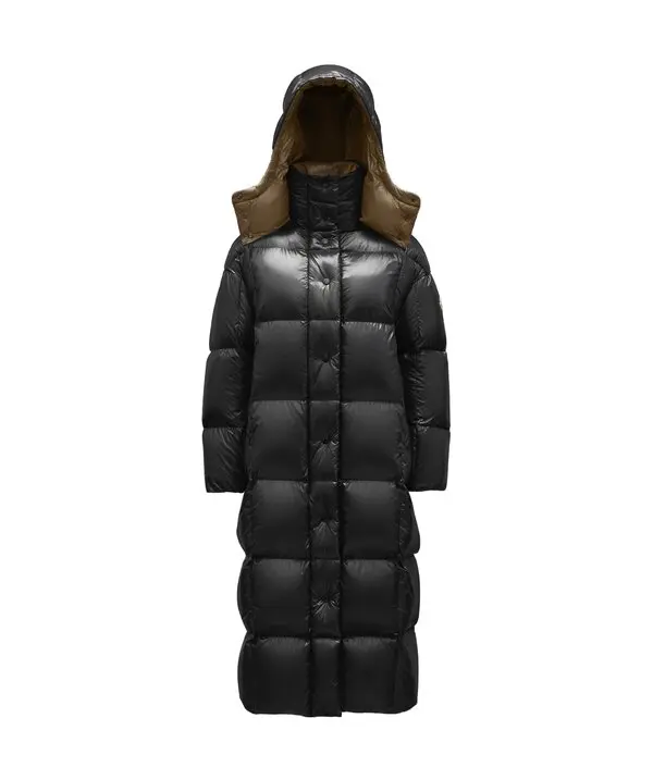 Moncler Parnaiba Long Down Jacket - Black