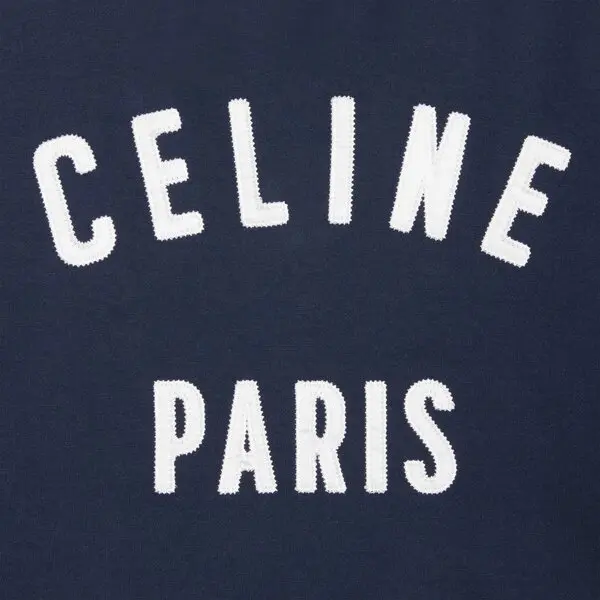 Celine Paris Cotton Jersey Tank Top