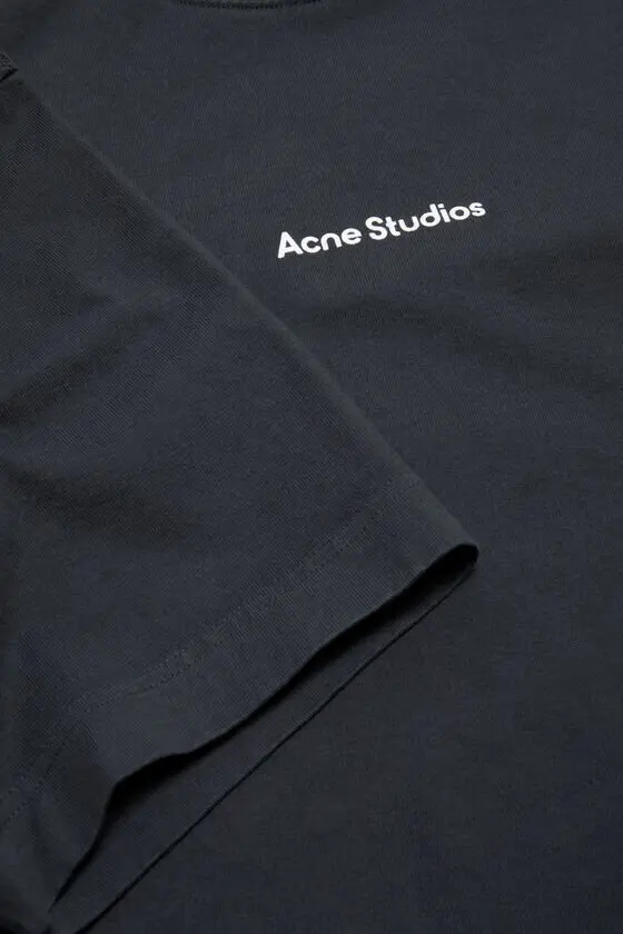 Acne Studios Logo Stamp Relaxed Fit T-shirt