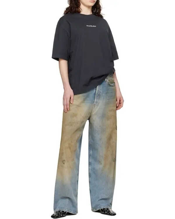 Acne Studios Logo Stamp Relaxed Fit T-shirt