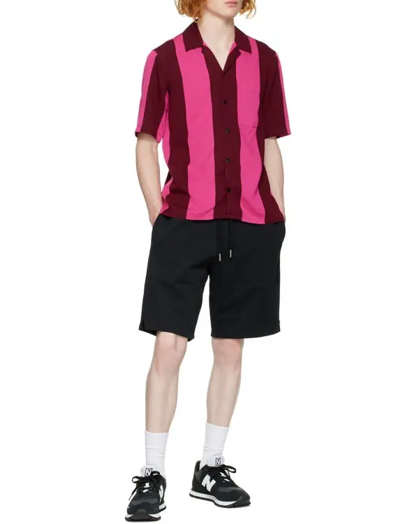 AMI Paris De Coeur Track Shorts