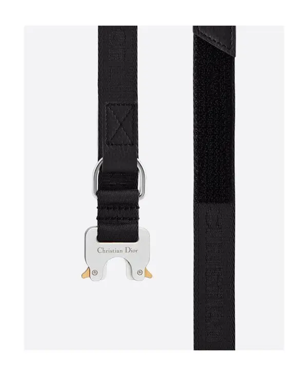 Dior Logo Nylon Belt
