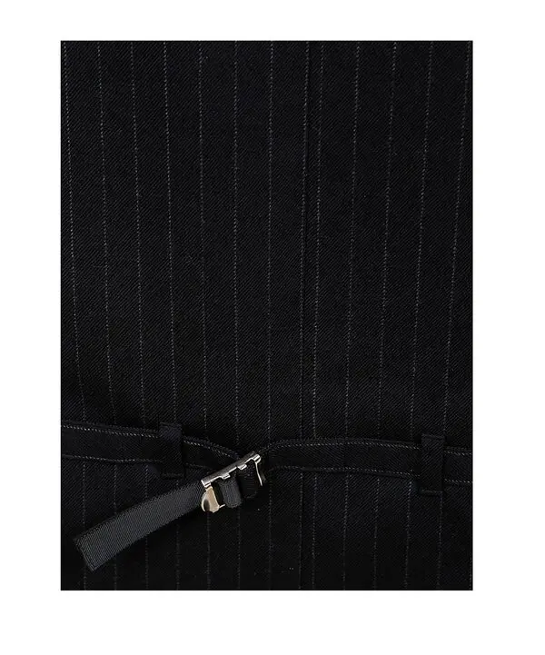 Sacai Striped Belted Trousers