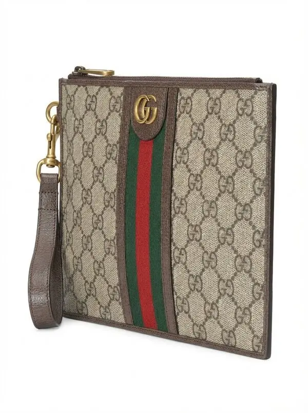 Gucci Ophidia Web-trim Pouch Bag