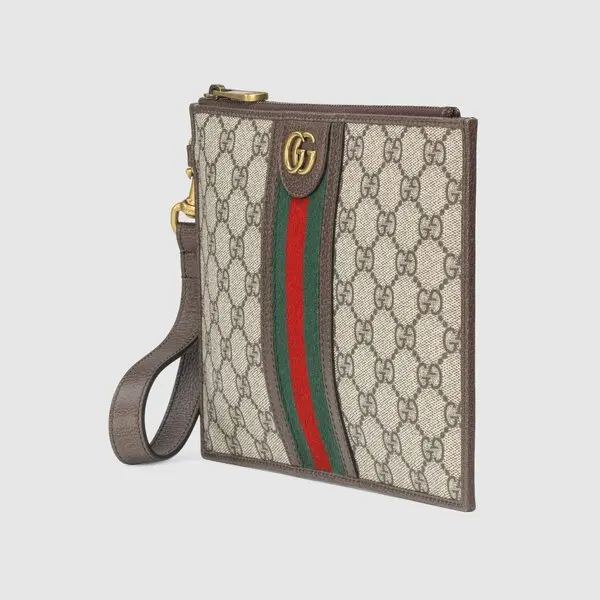 Gucci Ophidia Web-trim Pouch Bag