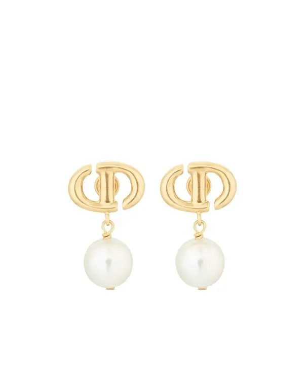Dior Cd Navy Earrings