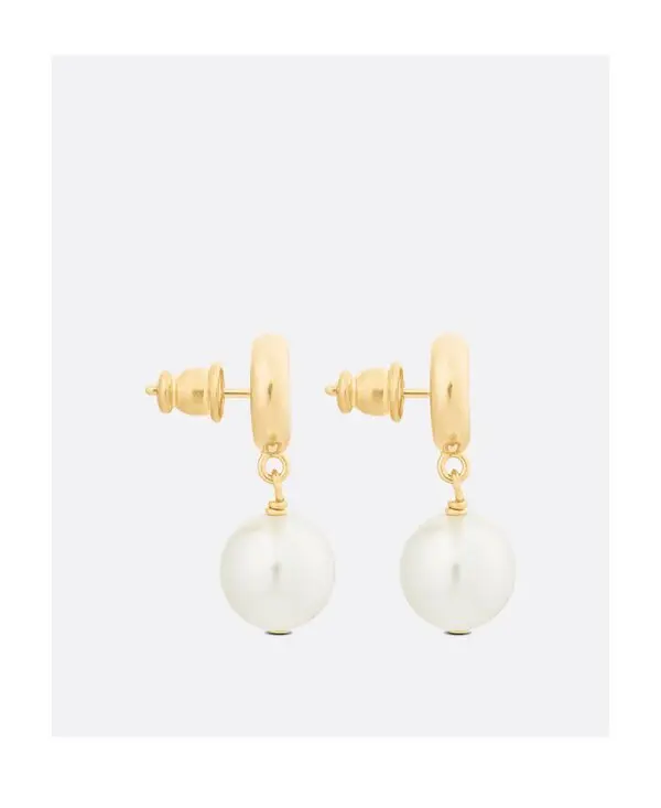 Dior Cd Navy Earrings