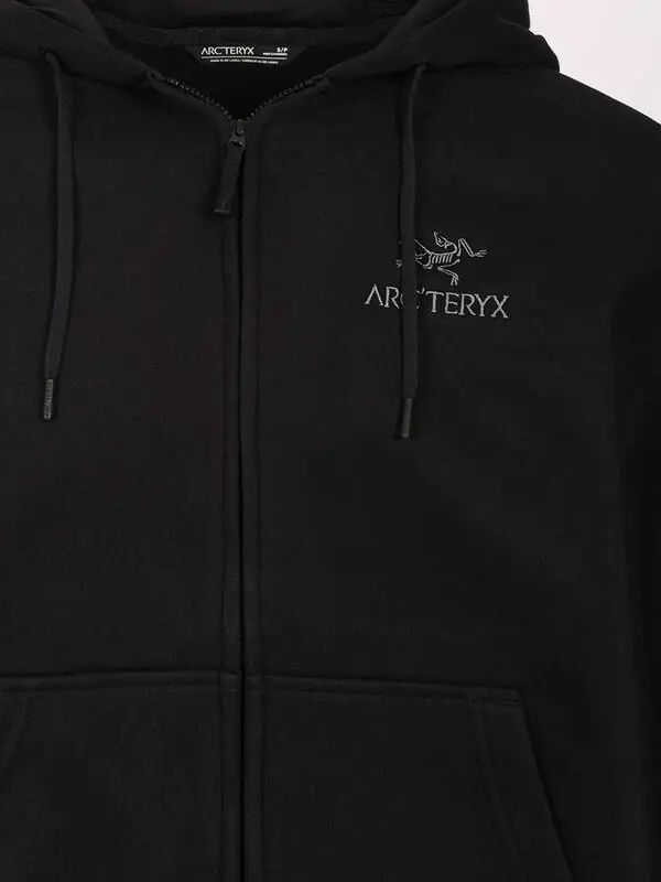 Arc'teryx Logo-embroidered Zip-up Hoodie