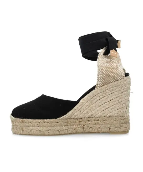 CastaÑer Carina Wedge Espadrilles With Ankle Ties