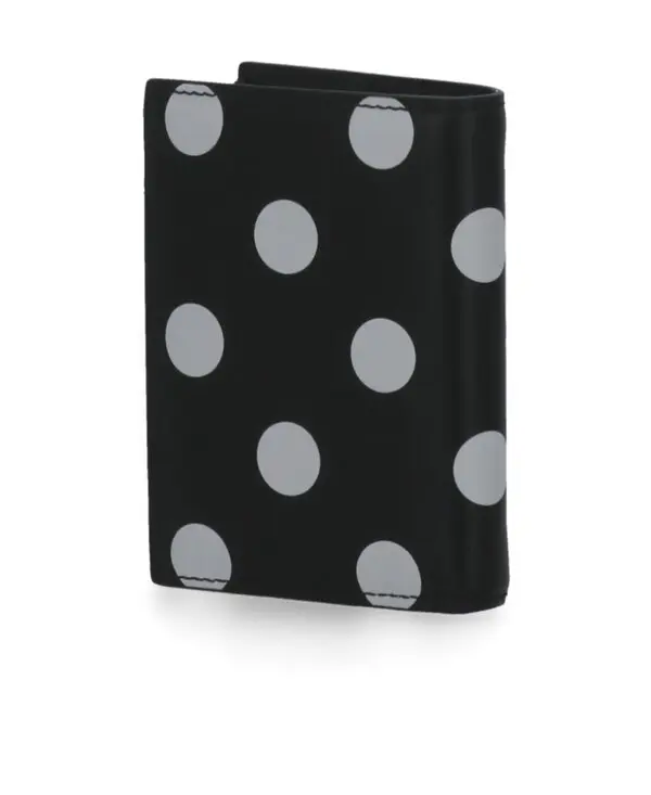 Comme Des Garçons Leather Double Fold Wallet