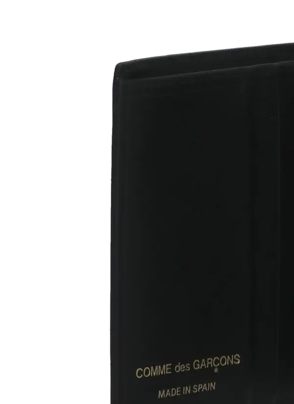 Comme Des Garçons Leather Double Fold Wallet