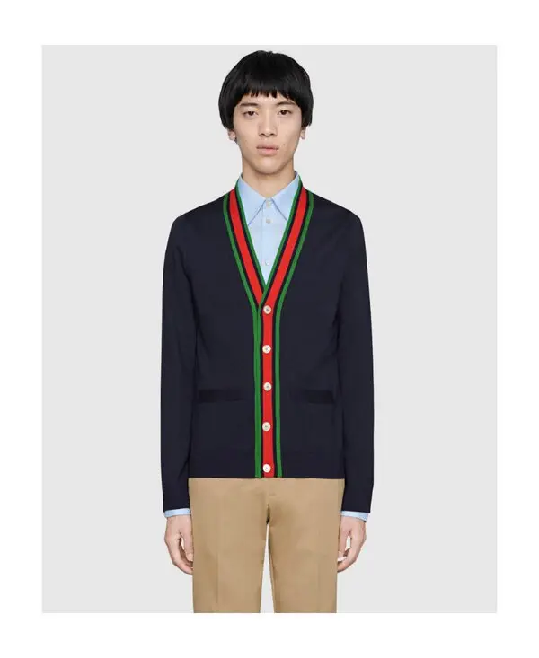 Gucci Wool Knitted Cardigan