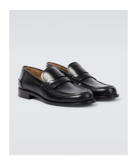 GIANVITO ROSSI Michael Leather Loafers