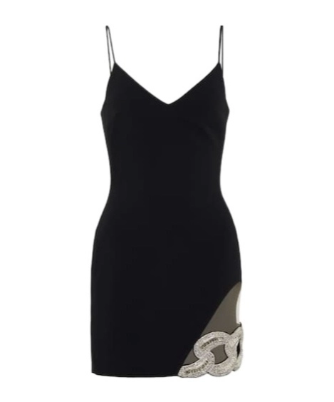 David Koma Chain-embellished Minidress