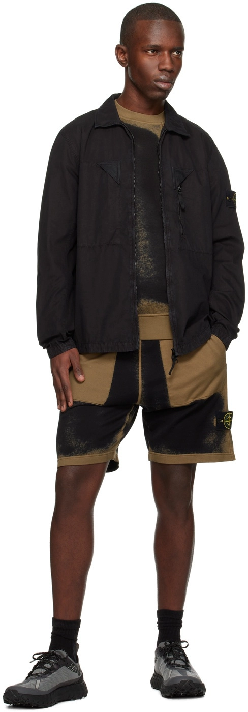 Stone Island Logo-patch Shirt Jacket
