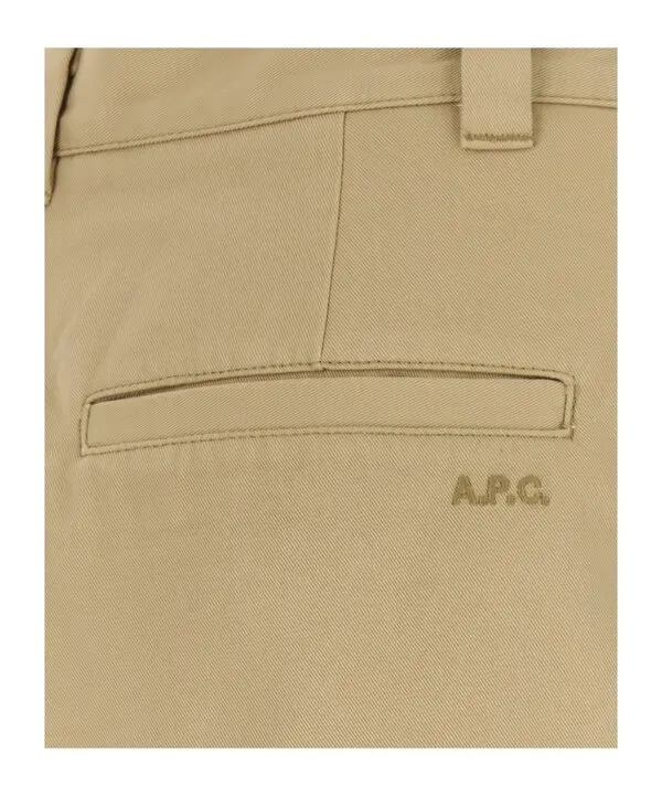 A.p.c. Straight Hem Pleated Shorts