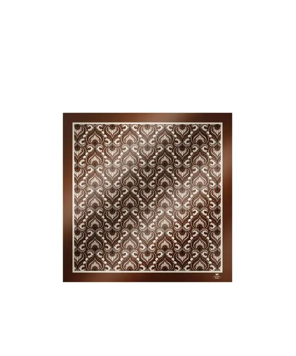 Max Mara Wkaonesto Patterned Scarf - Caramel